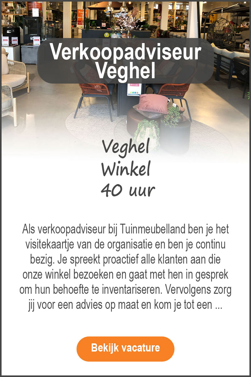 Op zoek naar een nieuwe baan in de buurt van Veghel? Bekijk dan onze vacatures